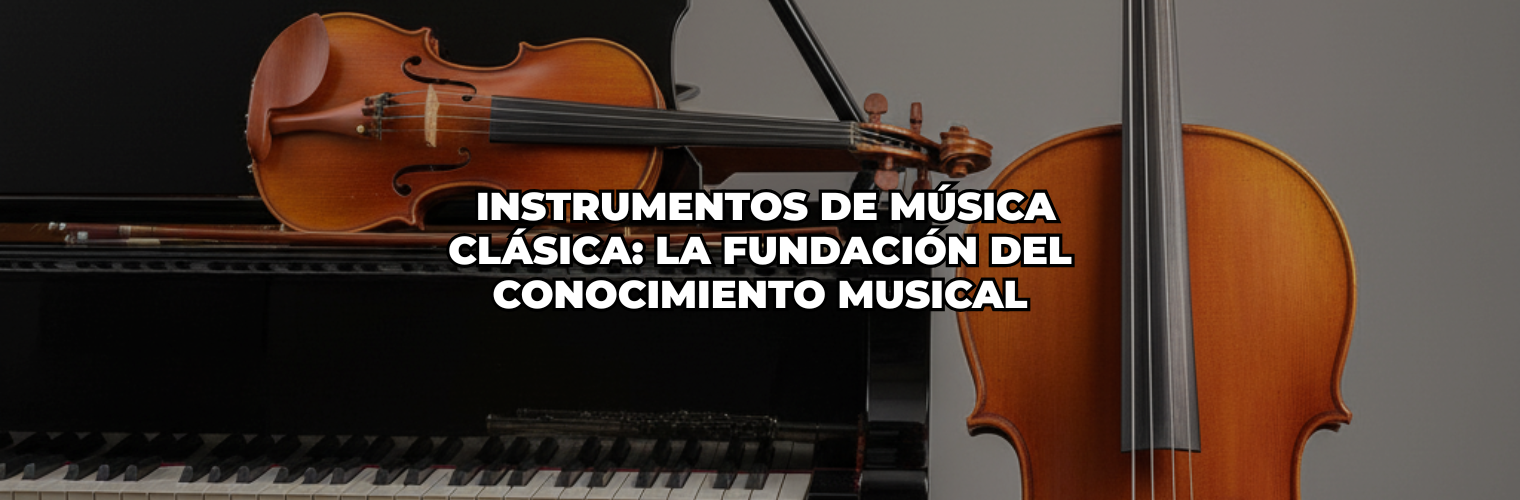 Instrumentos de música clásica: la fundación del conocimiento musical ...