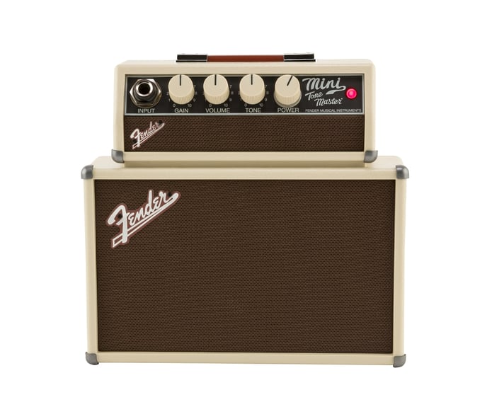 AMPLIFICADOR GUIT FENDER MINI TONE MASTER T/MARRON — Miche