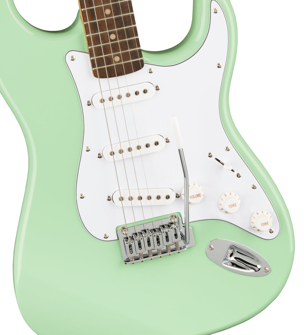GUITARRA ELECTRICA FENDER SQUIER AFFINITY STRATCASTER VERDE SURF MOD03 ...