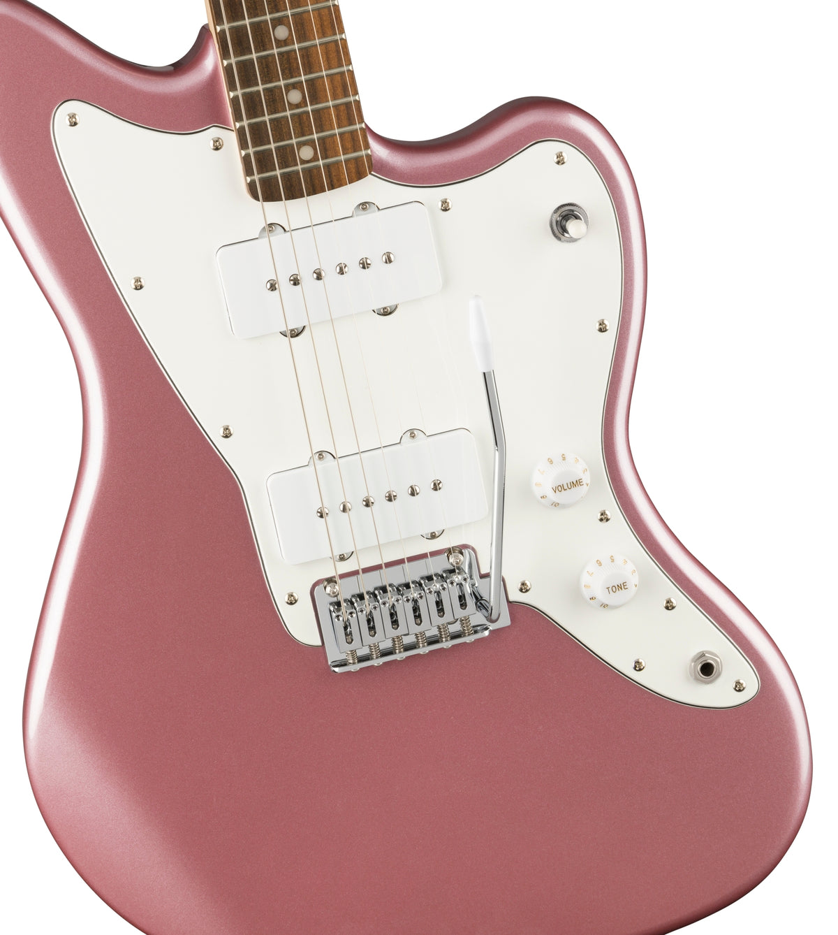 GUITARRA ELECTRICA FENDER SQUIER AFFINITY JAZZ MASTER ROSA MOD03783005 ...