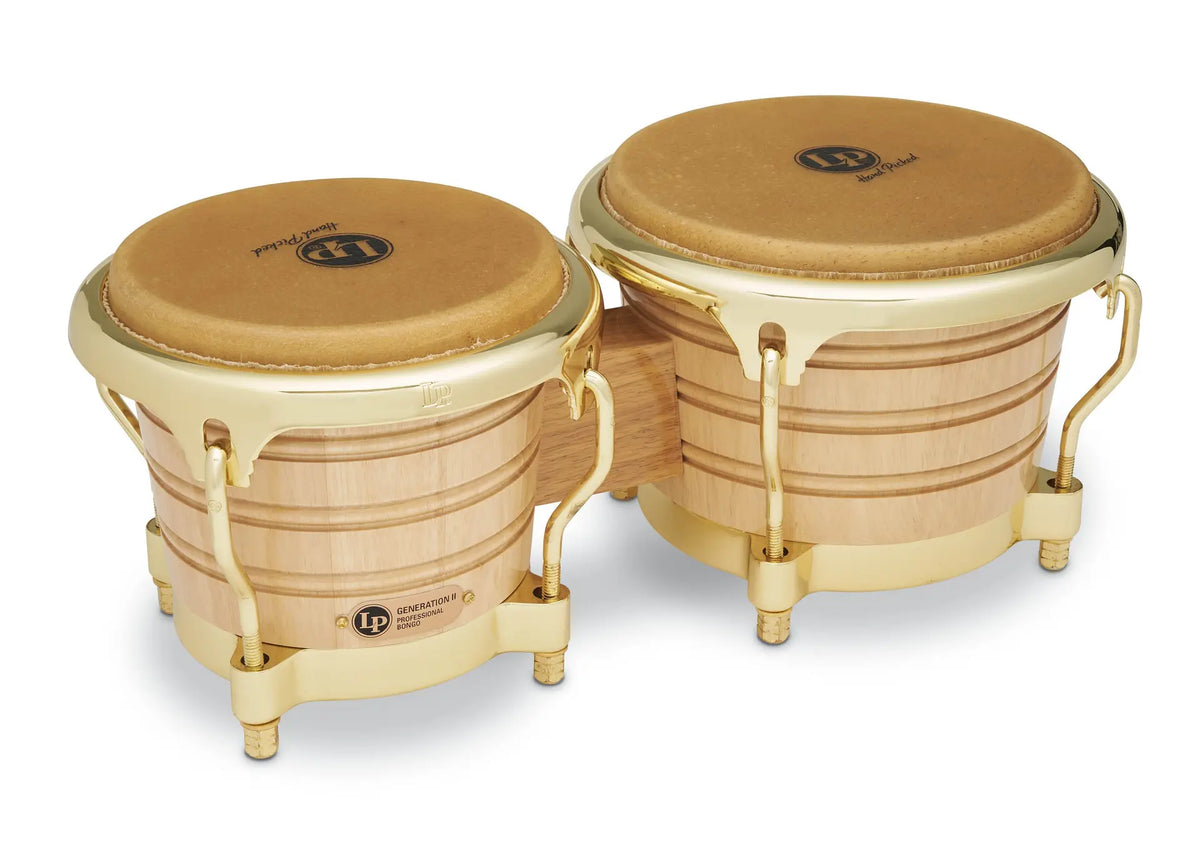 BONGO LP GENERACION 2 NATURAL ARO CONFORT DORADO LP201AX-2AW — Miche