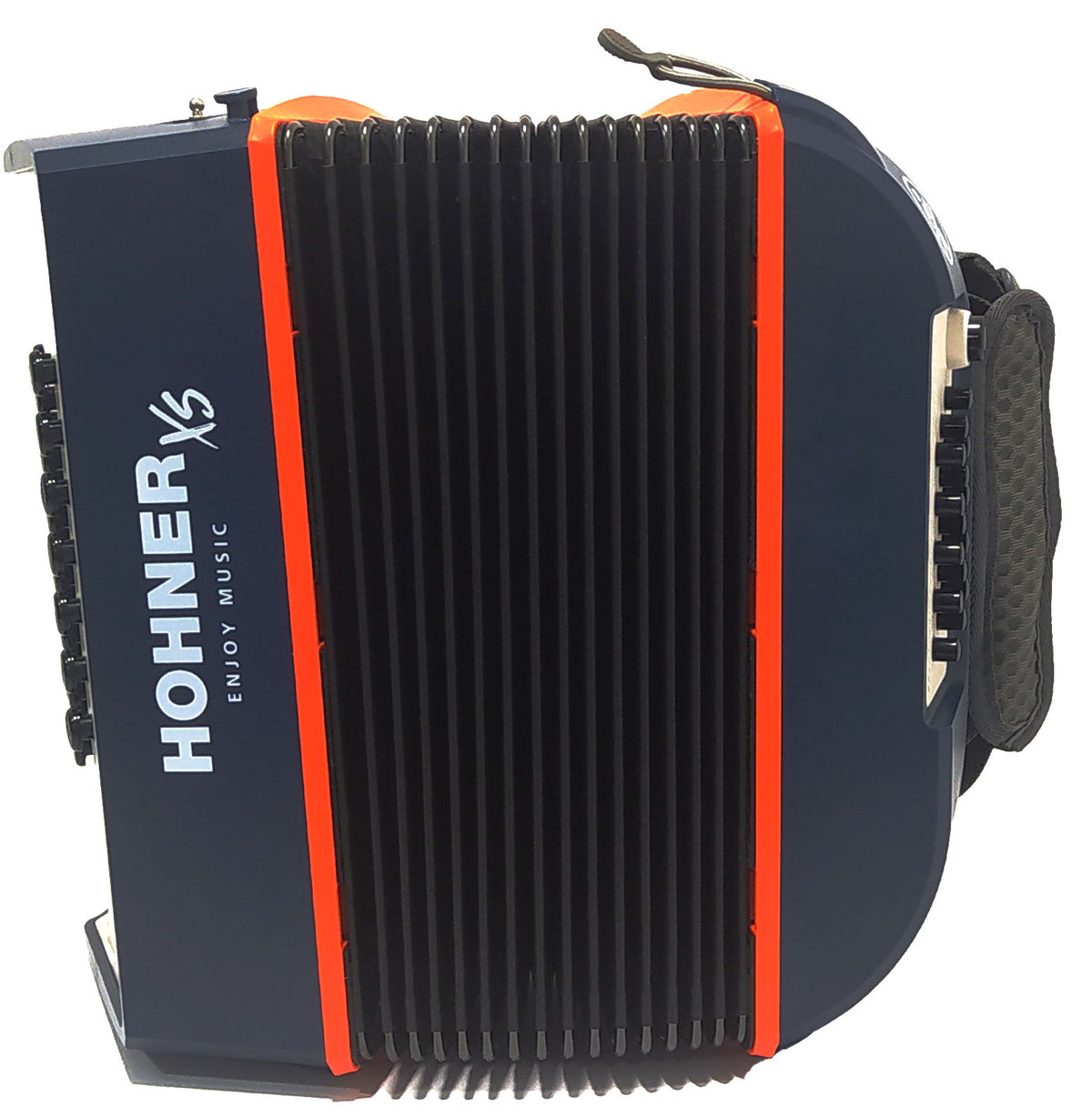 ACORDEÓN HOHNER XS PARA NIÑO CON ESTUCHE AZUL A2930 — Miche