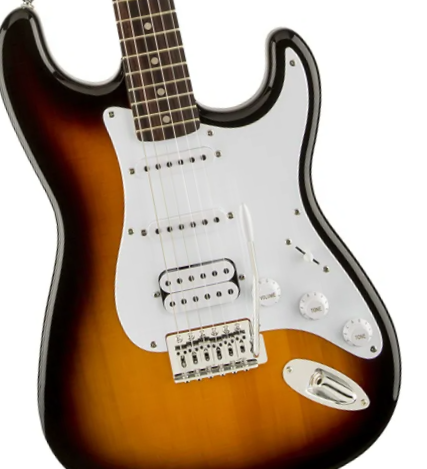 GUITARRA ELECTRICA FENDER SQUIER BULLET STRATOCASTER LRL BS MOD0370005 ...