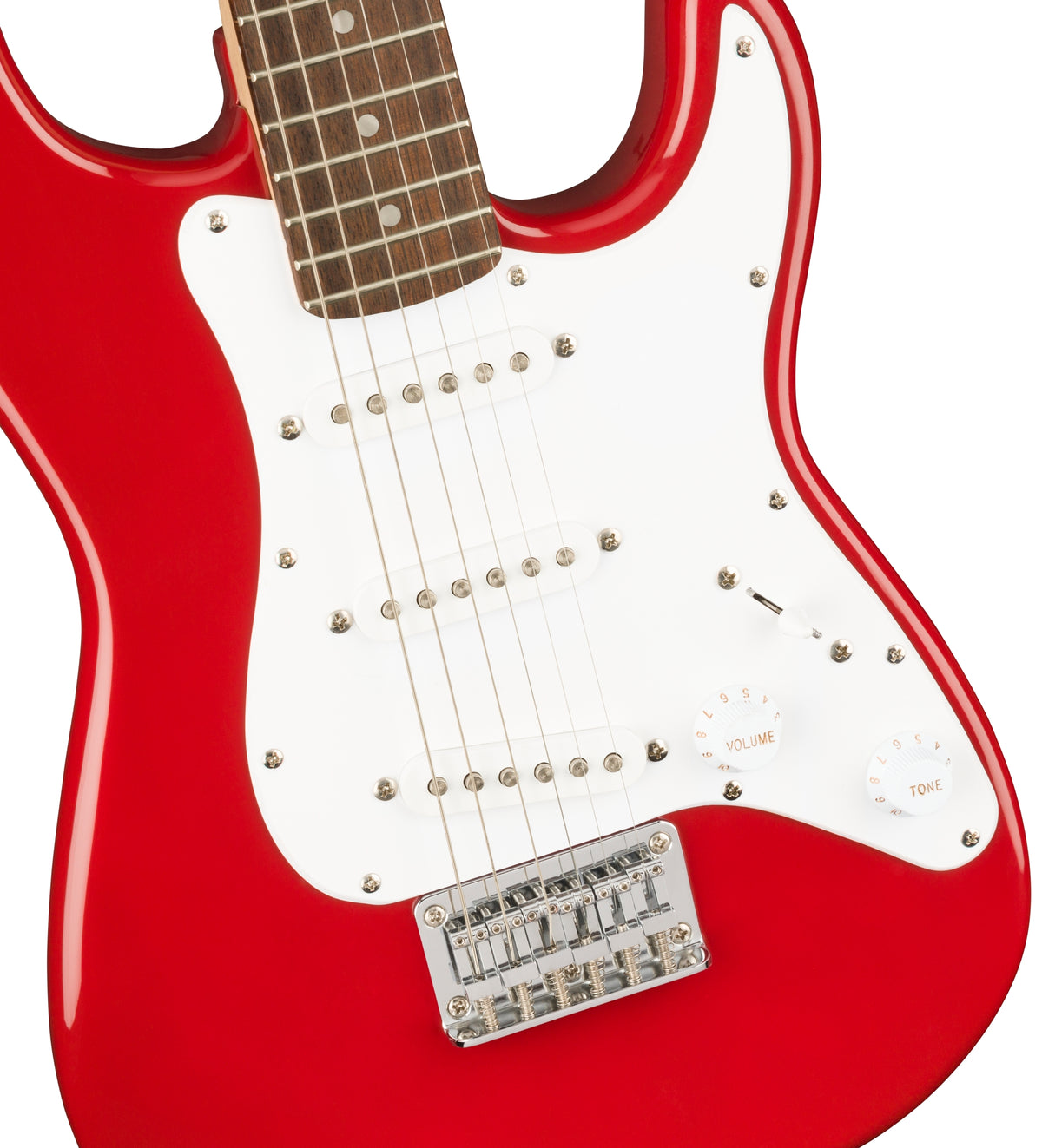 GUITARRA ELECTRICA FENDER SQUIER MINI STRATOCASTER V2 ROJA MOD03701215 ...