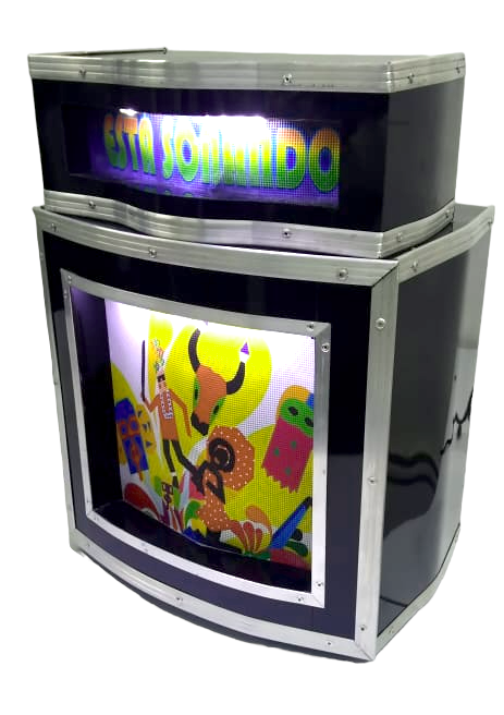 MINI TURBO MODELO CARNAVAL DE BARRANQUILLA CON PARLANTE DE 12" — Miche